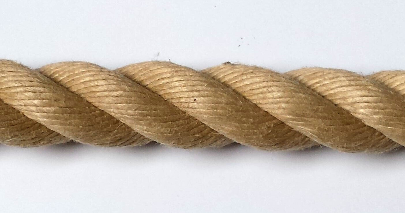 2 X 15 METRES OF 12MM SYNTHETIC HEMP TRADITIONAL MOORING ROPES - More ...