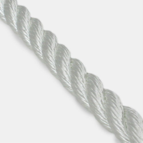 24mm 3 Strand White Nylon Rope, Anchor, Boat, Mooring - Select Length ...