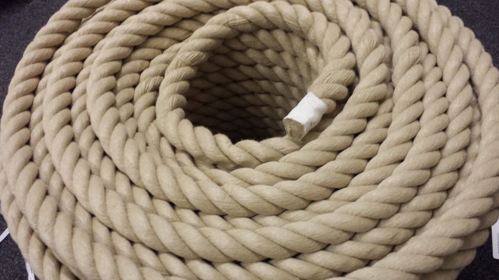 36mm Synthetic Hemp Rope - Choose your length - Use for BATTLING - FREE ...