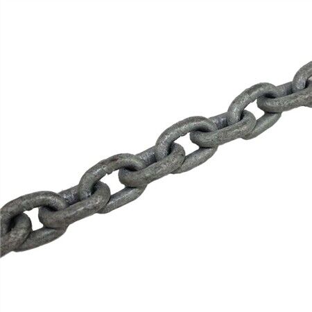 8mm Galvanised Chain Short Link Heavy Duty Anchor Chain PER METRE MBL ...