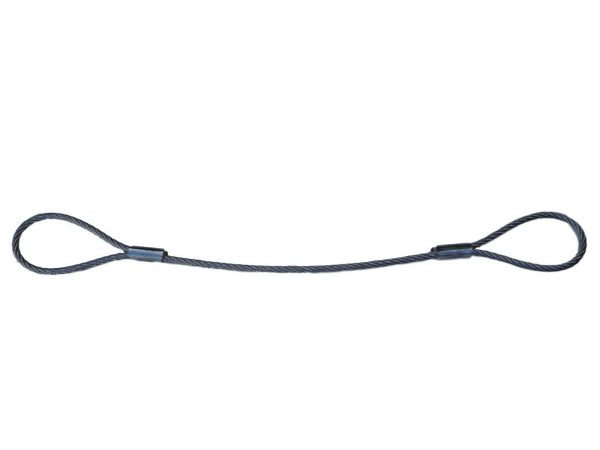 Galvanised Steel Wire Strop / Sling Loop Each End Choose Size & Length ...
