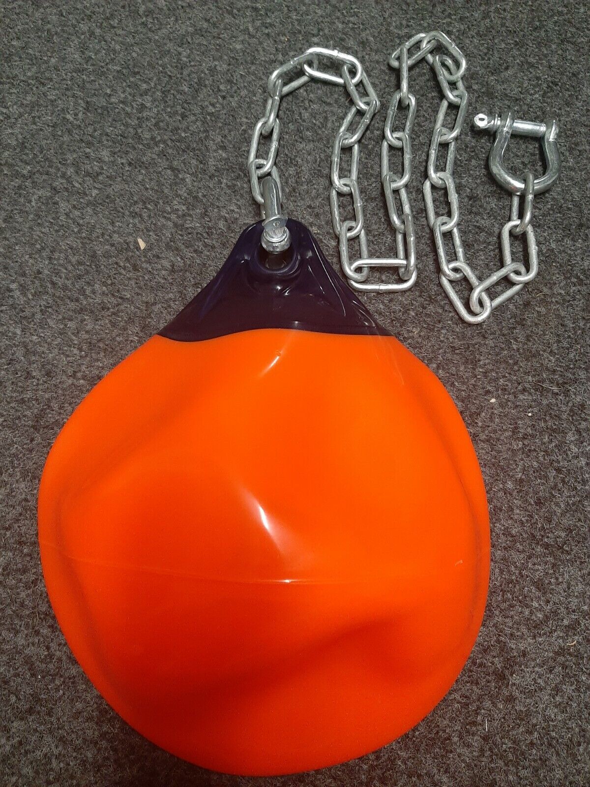 Aqua Punch Bag 12” HEAVY DUTY water punch bag red/ orange FREE NEXT DAY ...