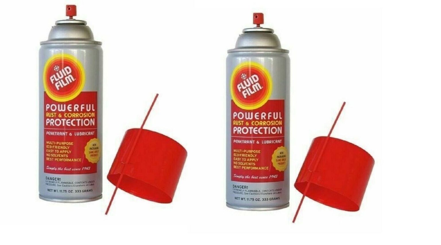 FLUID FILM Powerful Rust, Corrosion protect penetrant and lubricant x 2 ...
