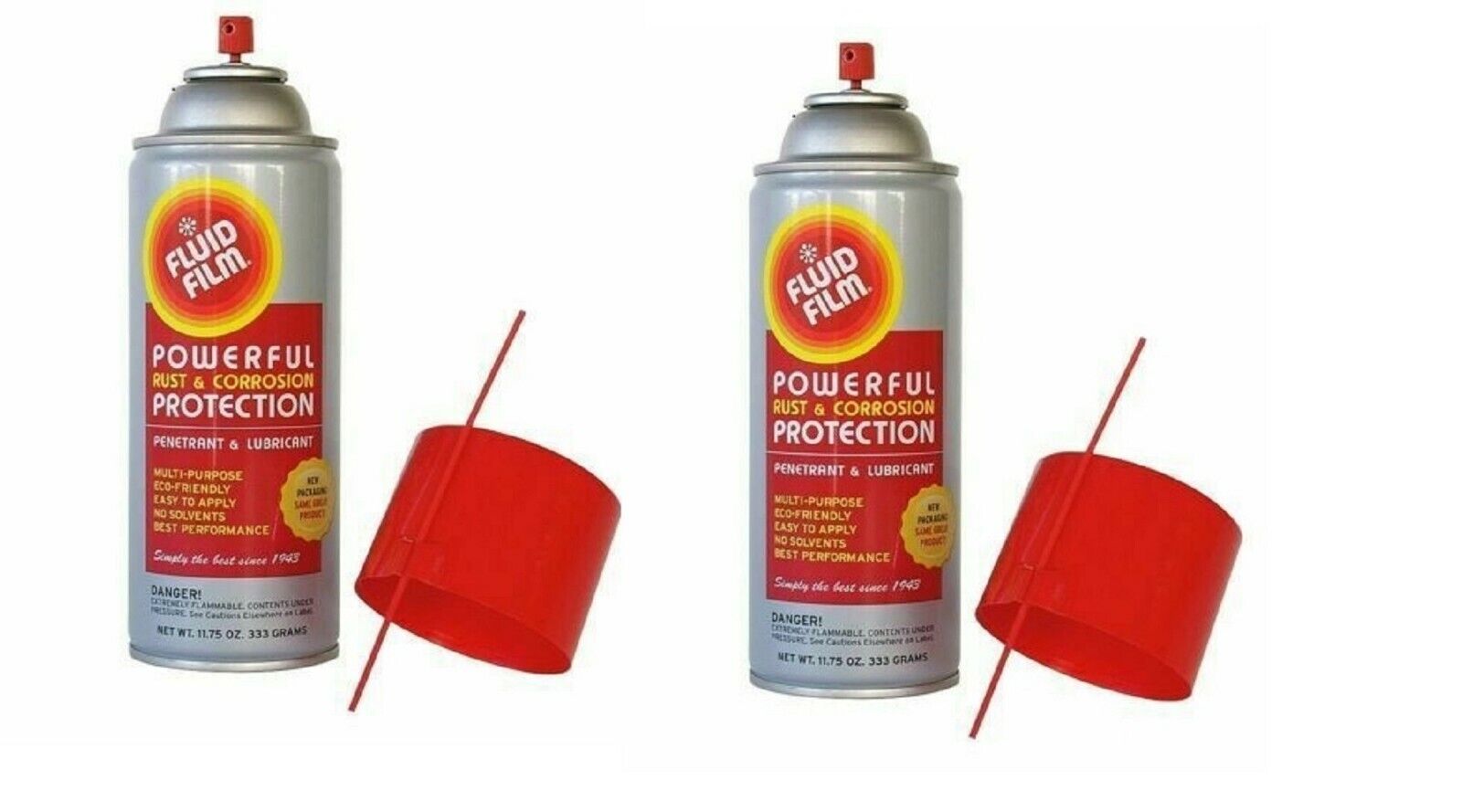 FLUID FILM Powerful Rust, Corrosion protect penetrant and lubricant x 2 ...