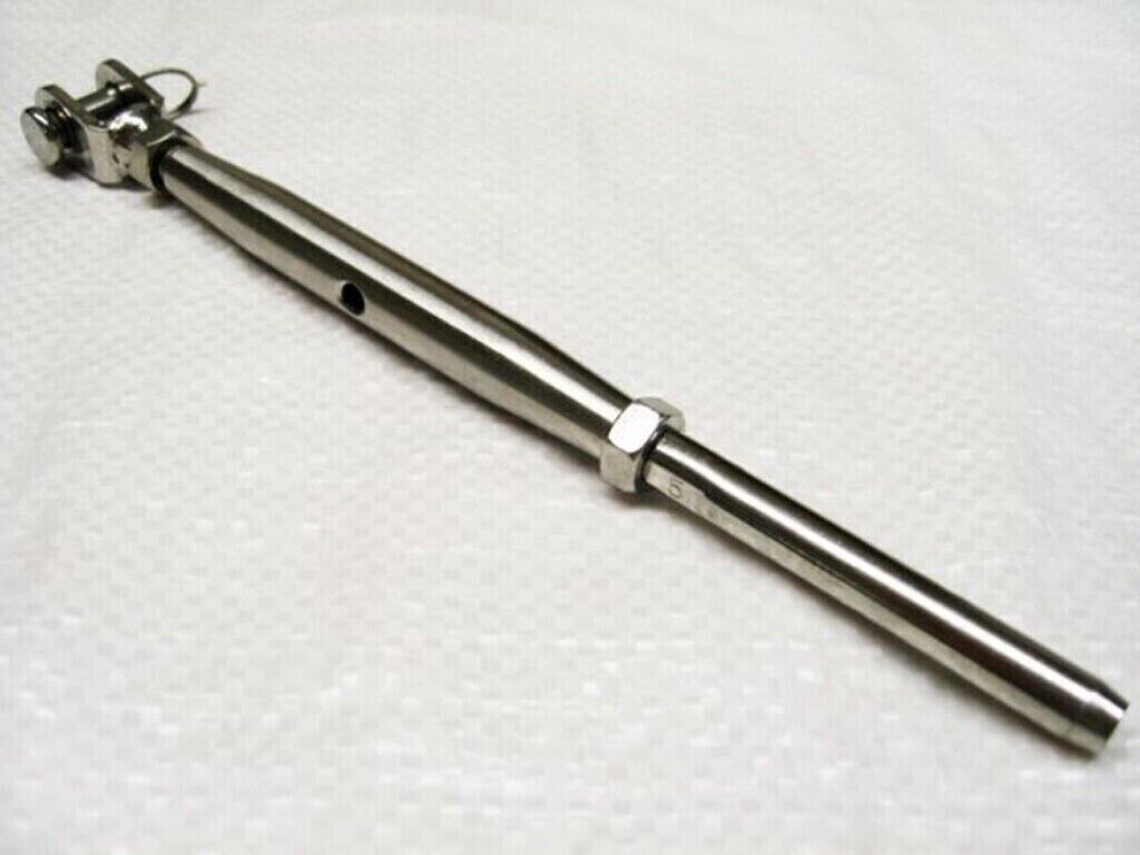 Stainless Steel Rigging Screw Jaw And Swage Terminal M8 For 5mm Wire ...