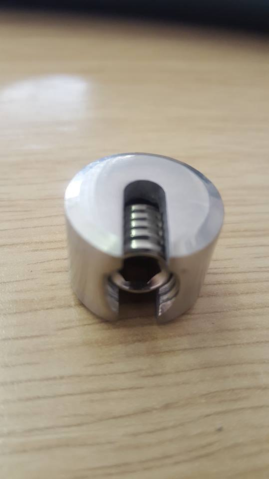 Stainless Steel Wire Rope Cable Stopper Clamp 2mm 3mm 4mm 5mm 6mm ...