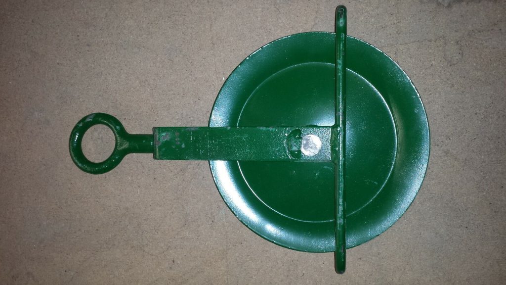 10" Gin Wheel c/w Swivel Eye for fibre rope - More Than Just Ropes