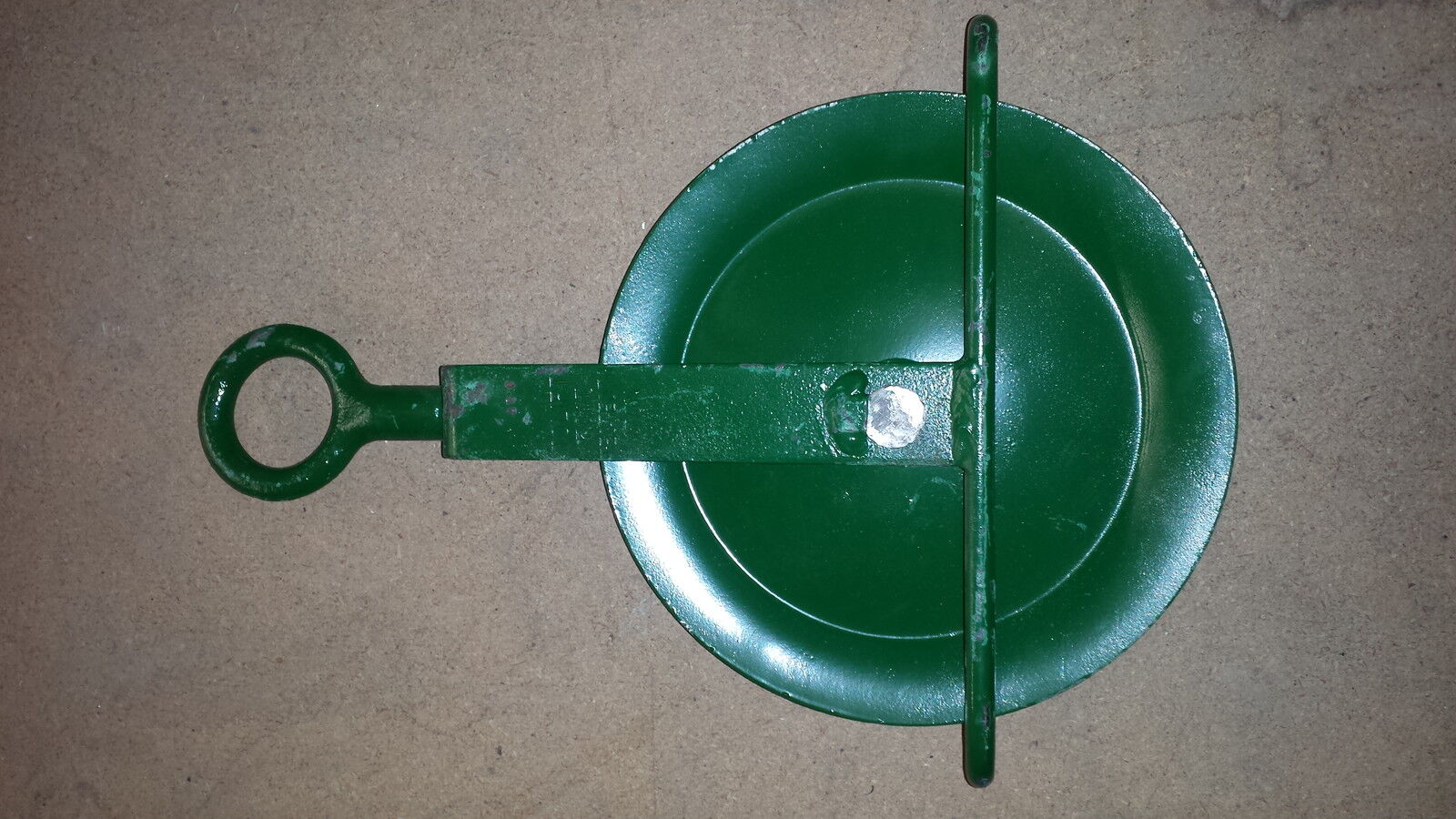 10" Gin Wheel c/w Swivel Eye for fibre rope - More Than Just Ropes