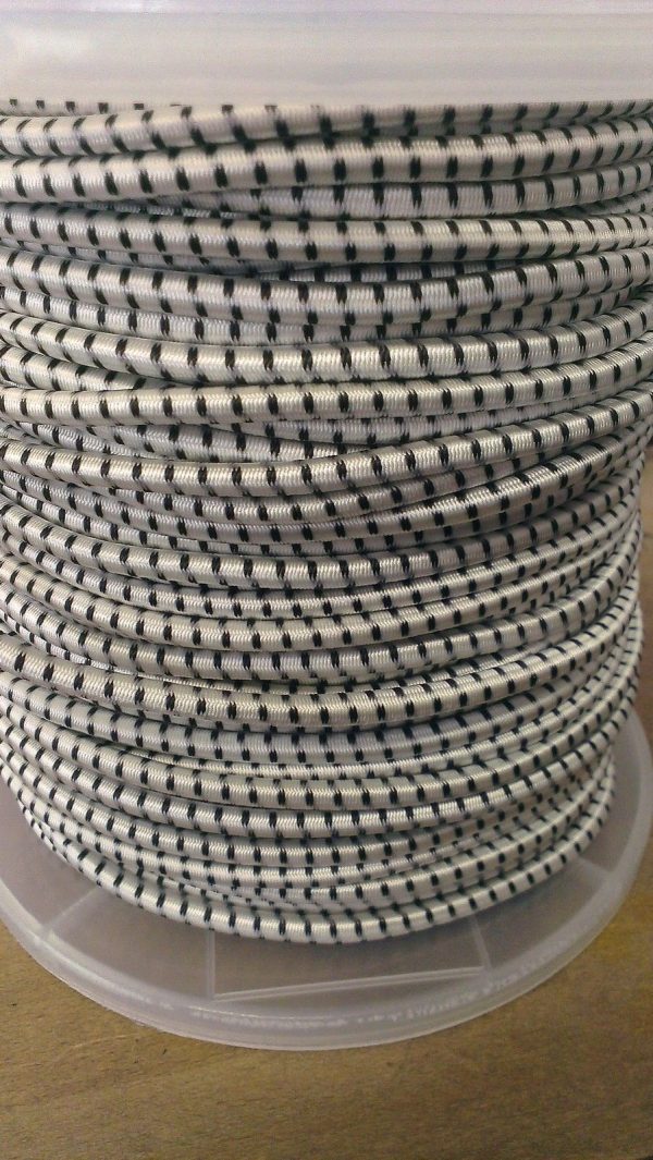 8MM x 100M Shock Cord - Bunjee Rope Bungee Elastic Camping Elasticated ...