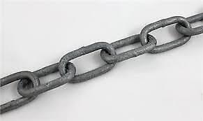 8mm Long Link Galvanised Anchor Chain (5 Metres) Boat, Yacht, Tethering ...