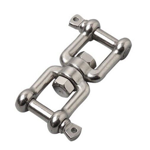 Stainless Steel Boat Anchor Swivel AISI 316 Marine Grade Jaw / Jaw ...