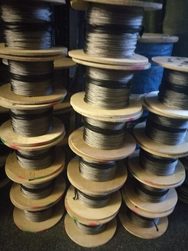 5mm x 100 metre Stainless Steel Wire Rope cable Catenary Wire - More ...