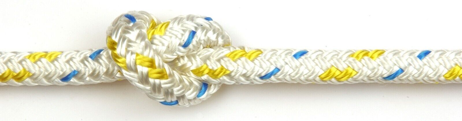 Braid On Braid Polyester Rope, White With Fleck, 6mm, 8mm, 10mm, Price ...