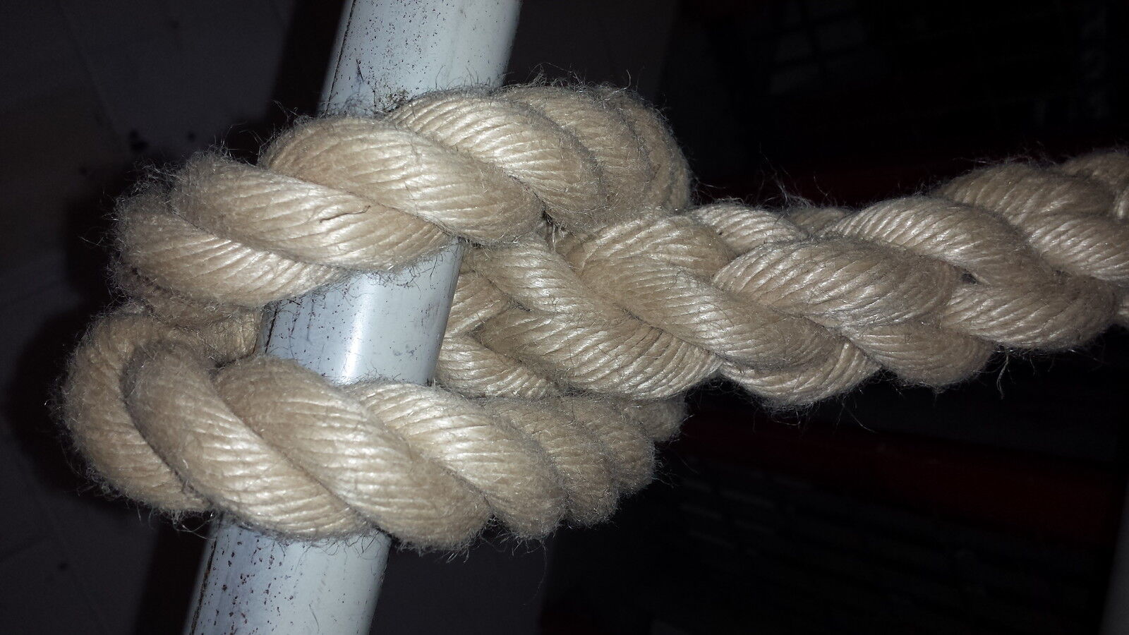 Gym Climbing Ropes Synthetic Hemp Ropes Fitness With Soft Eye FREE ...