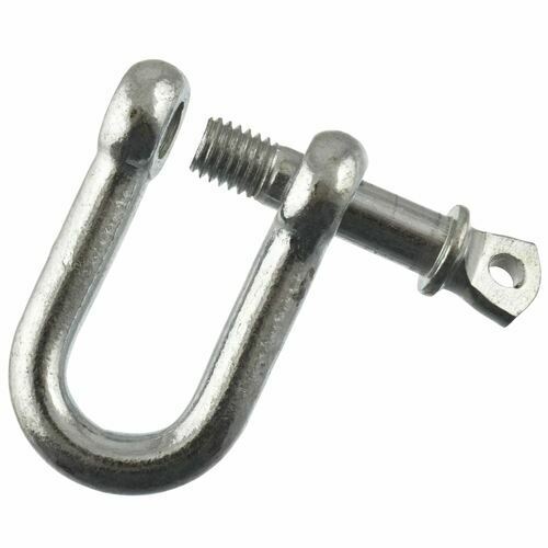 SHACKLE 12MM DEE SHACKLE GALVANISED X 50!!!! 50 SHACKLES IN THIS BUNDLE ...