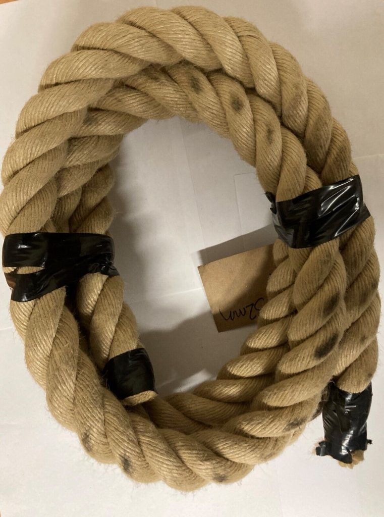 3M x 32MM Synthetic Hemp Rope Decking Garden Decorative Boating - SHOP ...