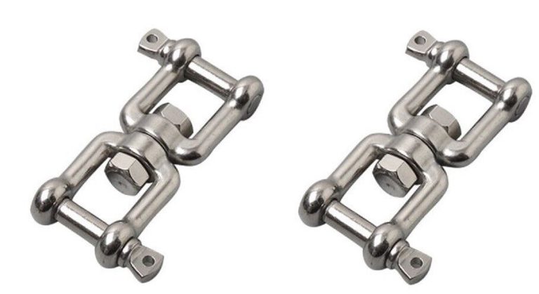 2 X 16mm Boat Anchor Chain Swivel Stainless Steel 316 JAW and JAW Gym ...