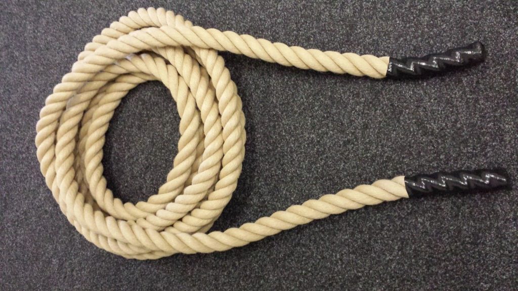 Gym Battling Rope 32mm Synthetic Hemp Rope x 10 Metres - Fitness ...