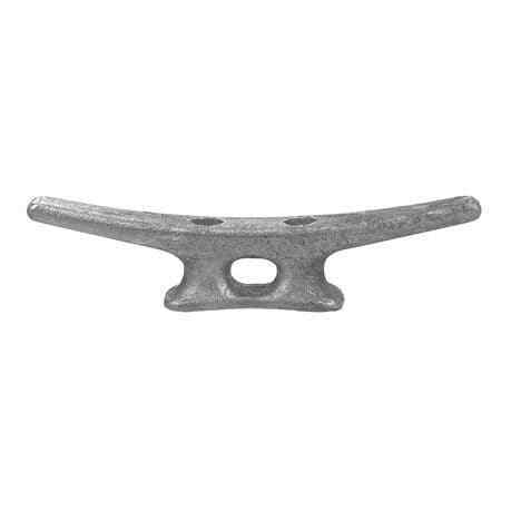 TWO HOLE FLAT GALVANISED CLEAT 4" MALLEABLE MOORING CLEAT - More Than ...